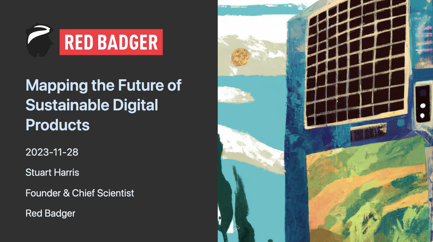 Mapping the Future of Sustainable Digital Products